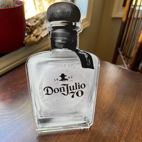 Don Julio | Accents | New Don Julio 7th Anejo Claro Standee Acrylic ...